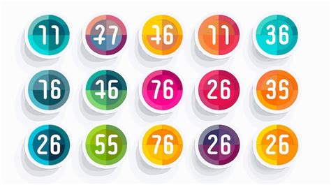 Colorful Decimal Icon Vector Illustration Premium Ai Generated Vector
