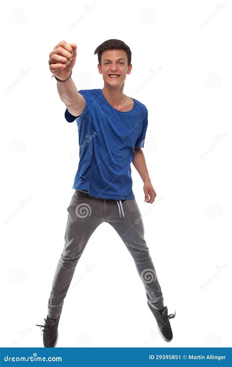 Portrait Of Man Dancing Stock Image Image Of Human Crazy 29395851