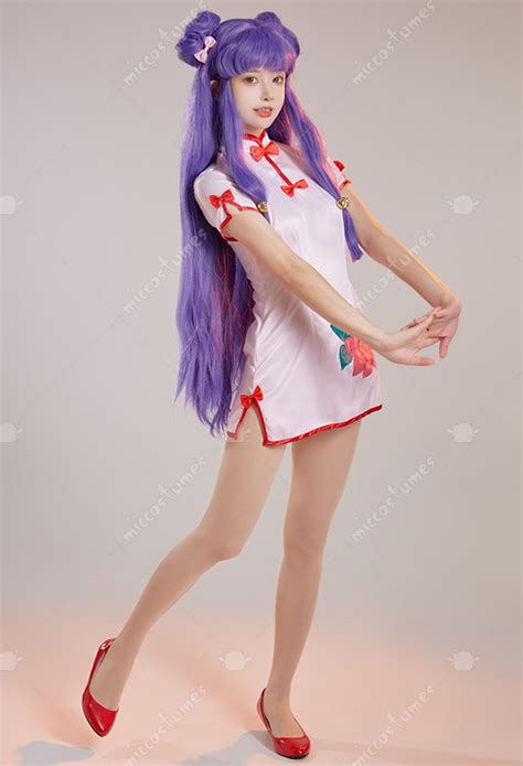 Ranma 12 Cosplay Costume Shampoo Costume Top Quality Cheongsam For
