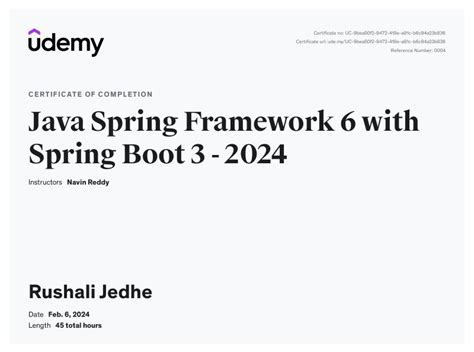 Java Programming Springboot Udemy Happylearning Rushali J