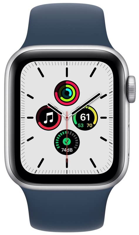 Смарт-часы Apple Watch SE 40mm Silver Aluminum Case with Abyss Blue ...