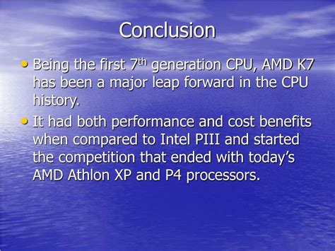 PPT AMD K7 Processor Architecture PowerPoint Presentation Free Download ID 4480002