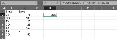 Ignore Non Numeric Values In Sumproduct Formula In Excel Stack Overflow