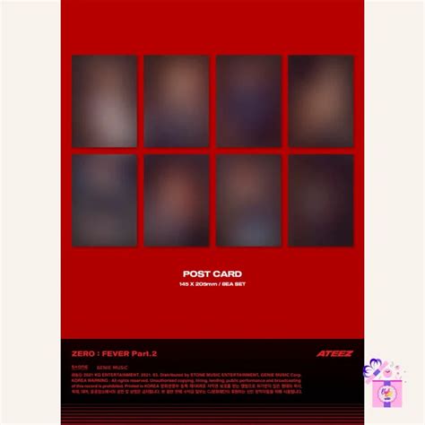 Ateez Zero Fever Part 2 Bak Bak K Pop Store