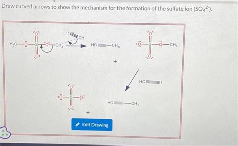 Solved Draw curved arrows to show the mechanism for the | Chegg.com