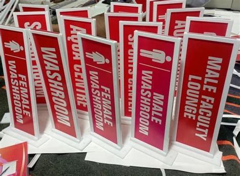 Acrylic White Classroom Name Plates For Hotel At ₹ 250 Piece In New Delhi Id 2853806866091