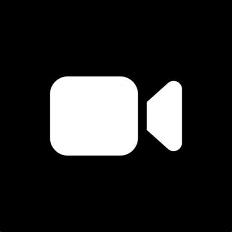 Facetime Black Icon Design Black Facetime Icon Iphone App Icon