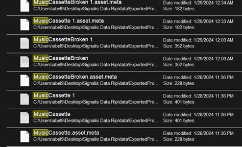unable to open meshes in exported project files r unity3d