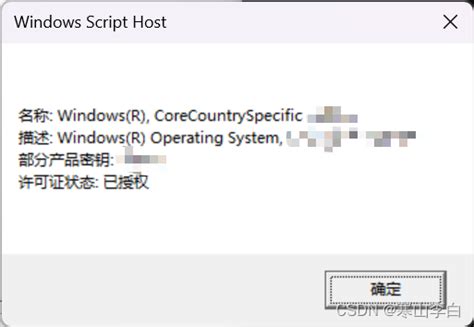 windows系统命令之查询激活信息 查询激活命令 csdn博客