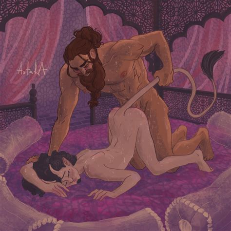 Rule 34 Anal Anal Sex Androgynous Arched Back As Tara Artist Bartel Beard Bearded Bed