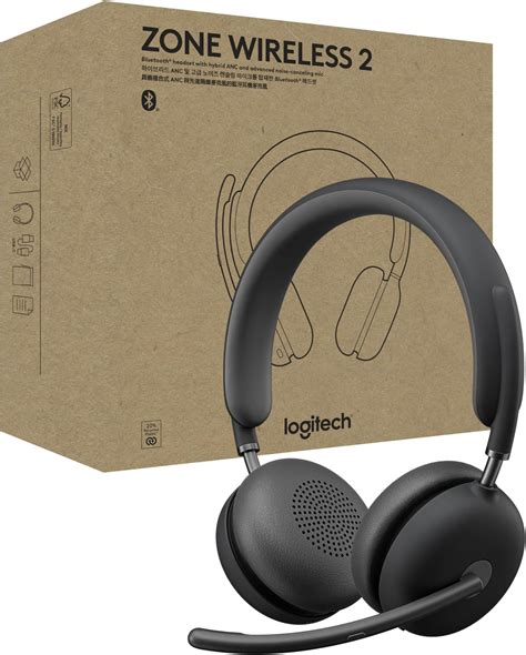 Logitech Zone Wireless 2 Premium Noise Canceling Headset