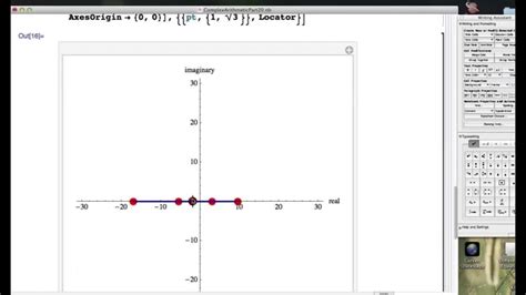 Using Mathematica To Visualize Powers Of Complex Numbers Youtube