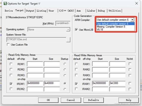 最新keil软件中编译器不再支持ac5解决方案keil Ac5 Csdn博客