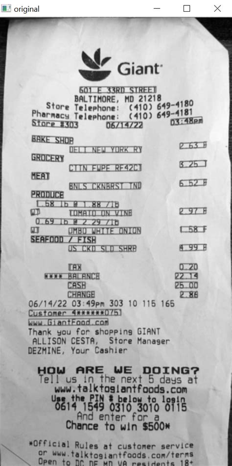 Github Ammatsuireceipt Receipt Scanner Parser