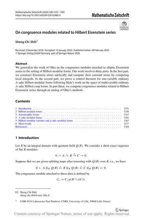 On Congruence Modules Related To Hilbert Eisenstein Series