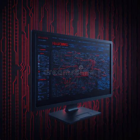 Internet Security Concept Technology Vulnerable Passwords Hacking