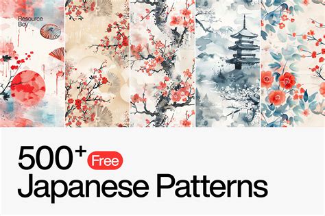Japanese Seamless Patterns