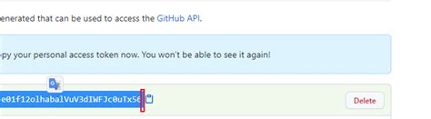 git terminal is recognizing pat as a password and not a token stack