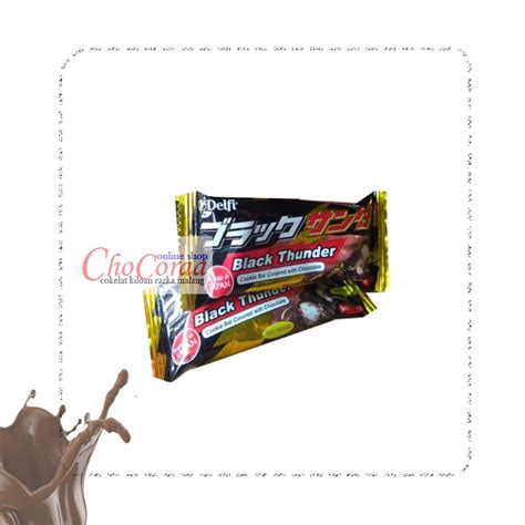 Jual Delfi Biskuit Black Thunder Ecer Shopee Indonesia