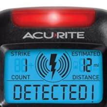 AcuRite CA Portable Lightning Detector Black Amazon Ca Sports Outdoors