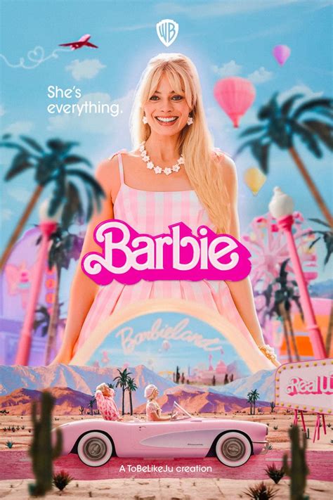 Barbie Poster Tobelikeju Barbie Barbie Movies Barbie Theme