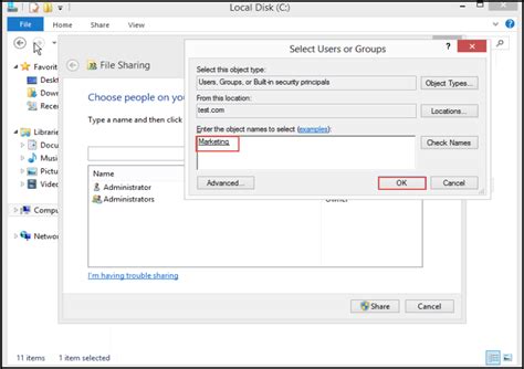 Server Help Chicago Folder Sharing On Windows