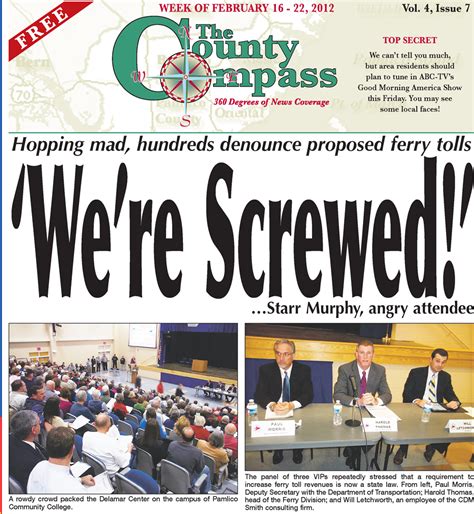 Ferry Toll Rears Ugly Head Yet Again The County Compass