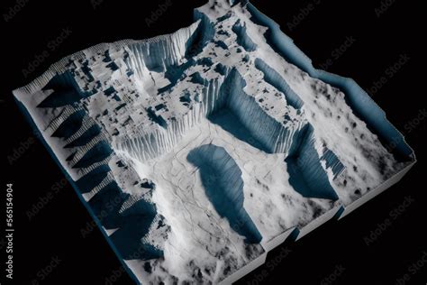Gis Lidar Map 3d Model Land Surface Product Made After Processing Aerial Data From Drone