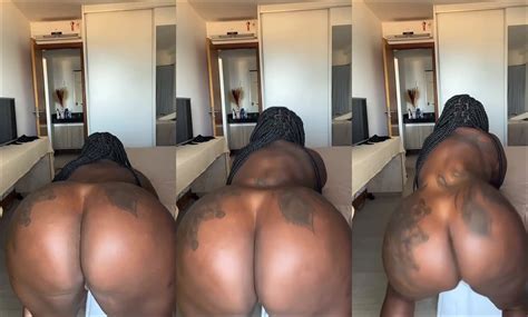 Preta Yonna Galvão Rebolando Sua Bunda Grande E Gostosa Cnnamador