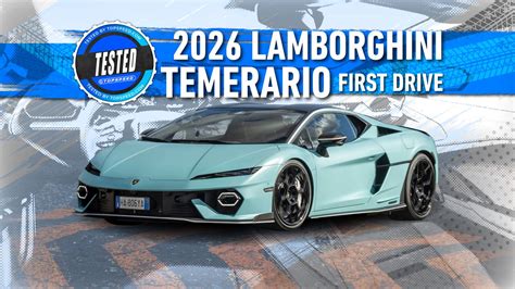 2026 Lamborghini Temerario First Drive Review Gods Own Plug In Hybrid