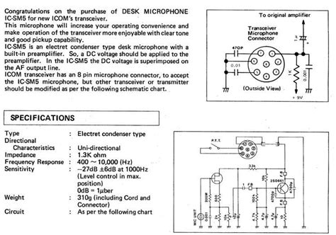 Icom Hm 219 Schematic Unveiling The Inner Circuitry