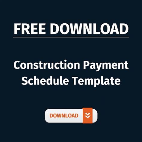 Understanding The Contractor Payment Schedule Template