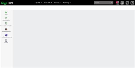 Sage Crm Demo Adminstration Blank General Discussion Sage Crm