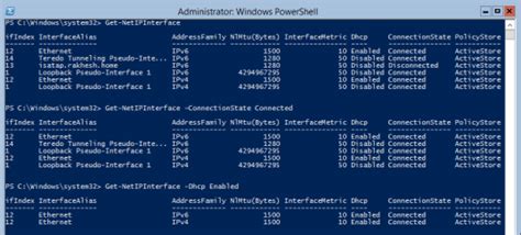 managing network interfaces with powershell v3