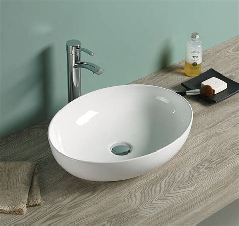 Carey Fine Ceramic Above Counter Basin Lk Cra520 Lukka Bathware