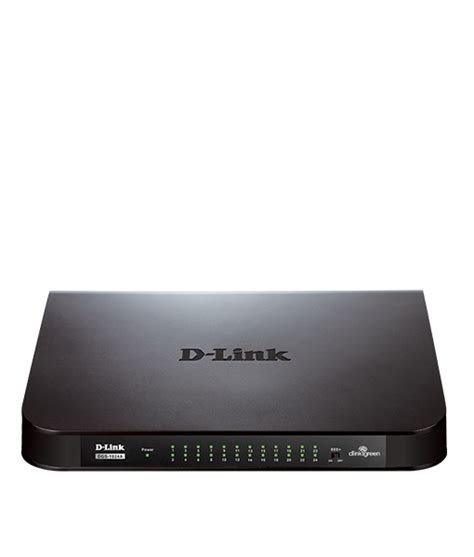 D Link 24 Port 10100mbps Unmanaged Switch Plastic Non Rac