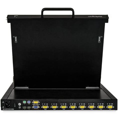 17 Inch 8 Port Vga Rackmount Kvm Console With 6ft Cables 8st10238299 Officestar