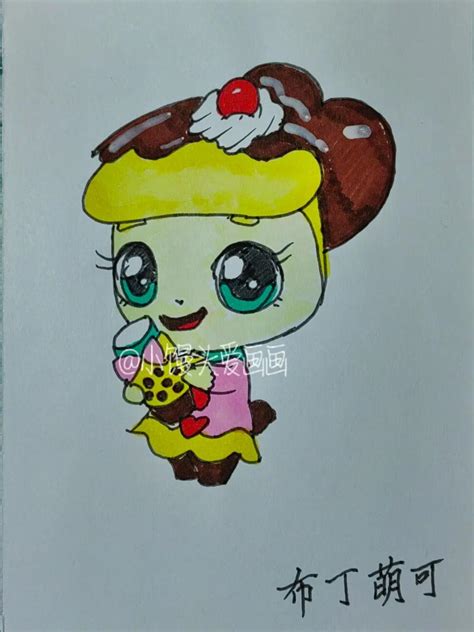 萌可珍珠变身简笔画（漂亮18张） 简笔画图片大全