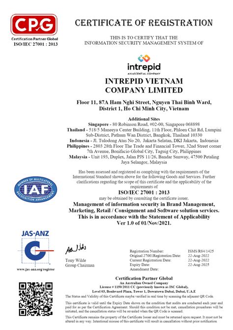 Our Isms Policy Statement Intrepid Seize The Full Potential Of