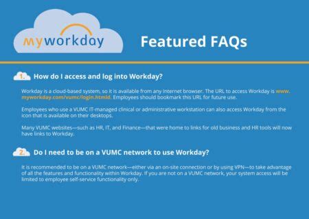 MyWorkday Featured FAQs Access To Workday Including Via VPN VUMC News