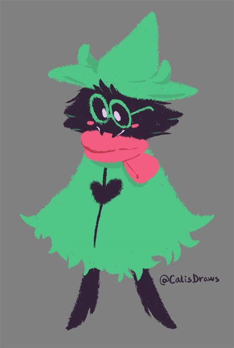 Ralsei Deltarune By Calisdraws On Newgrounds
