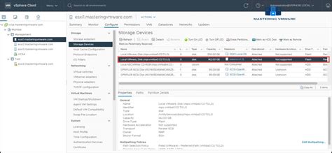 Local Datastore Not Visible In Esxi 7 Mastering Vmware