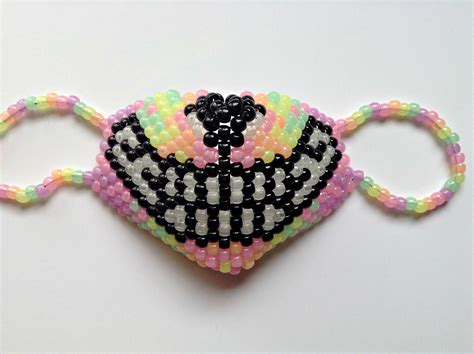 Kandi Mask Patterns Glow In The Dark