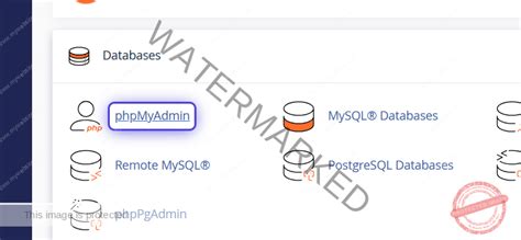 How Can I Access Phpmyadmin In Cpanel Halls Hosting Help Docs