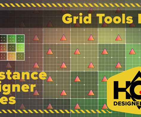 Artstation Grid Tools Substance Designer Nodes Resources