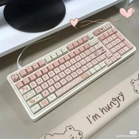 Kawaii Cat Keyboard Keycaps Set Caffee Cat Artofit