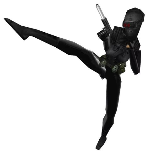Half Life Black Ops Female Kick