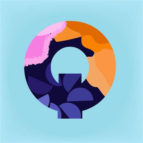 Premium Vector Q Letter Pattern Vector Illustration