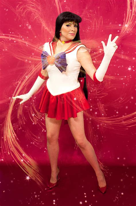 Sailor Mars Cosplay Mars Crystal Power By Kapalaka On Deviantart