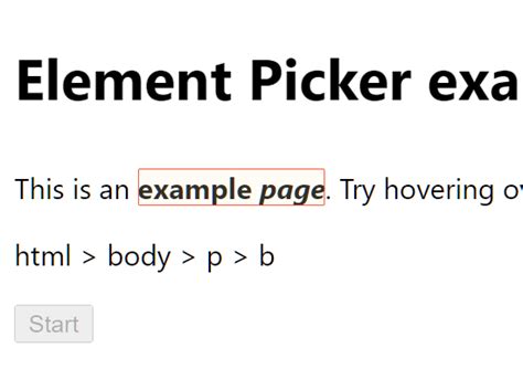 Dom Element Picker In Javascript Pick Dom Element Css Script